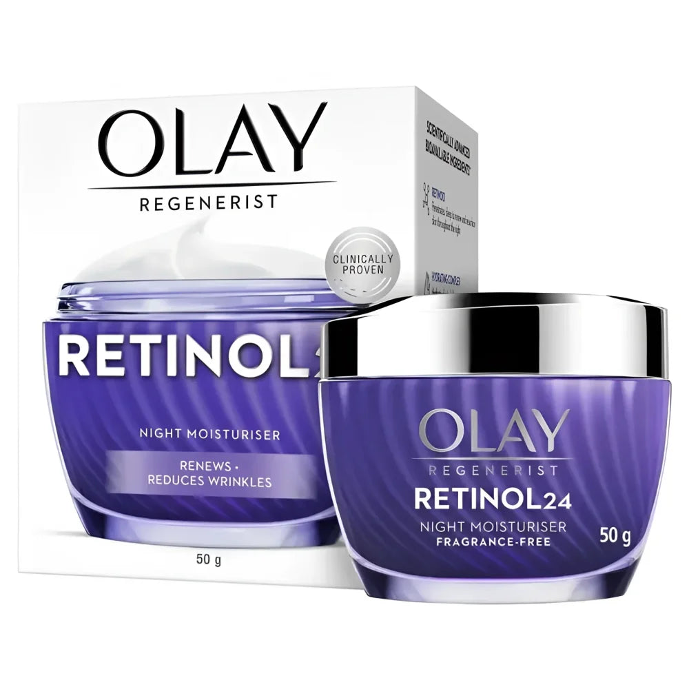 Olay Regenerist Retinol 24 Plumping Face Moisturiser - 50g – Bella Scoop