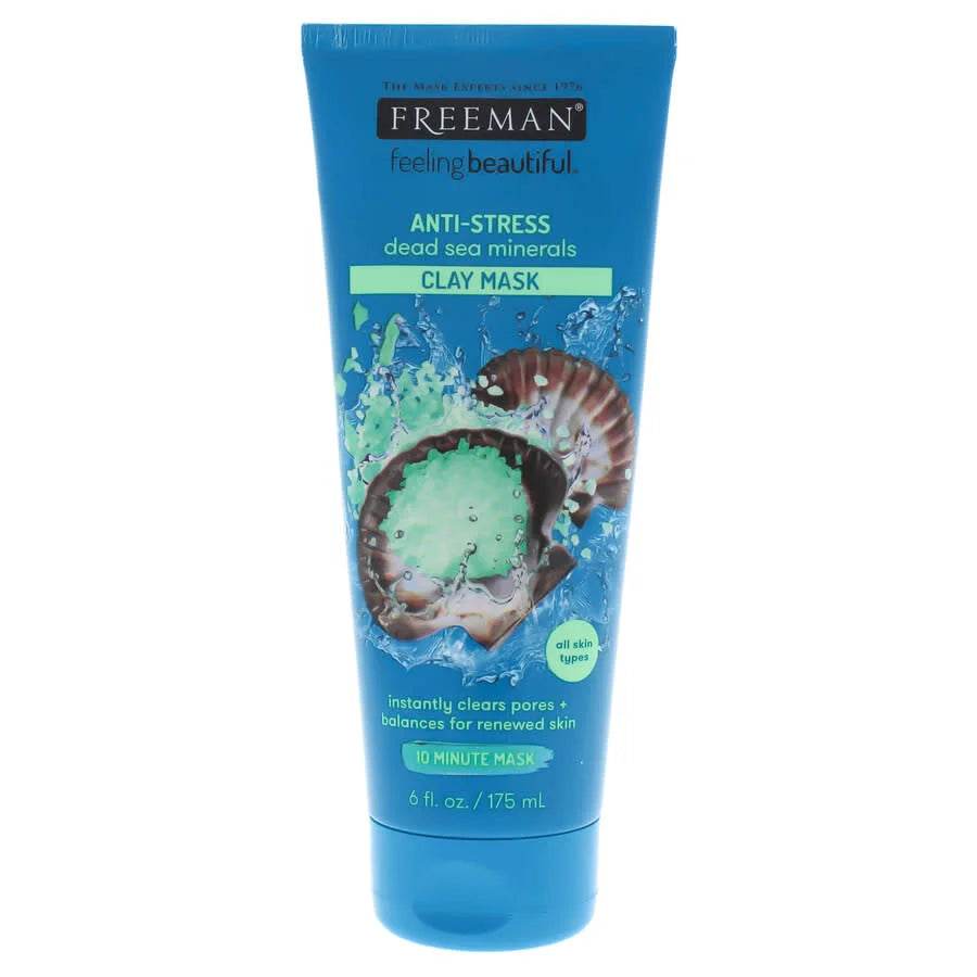 Freeman Anti-Stress Dead Sea Minerals Clay Mask - 175ml – Bella Scoop